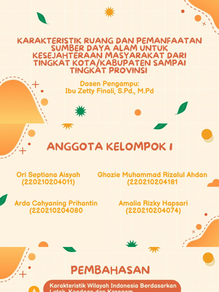 Kajian Ips Kel. 1 | PDF