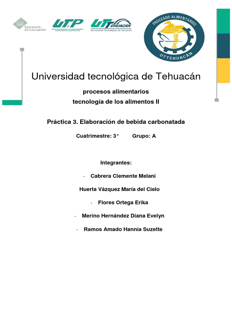 Bebidas Carbonatadas Pdf Refresco Bebida