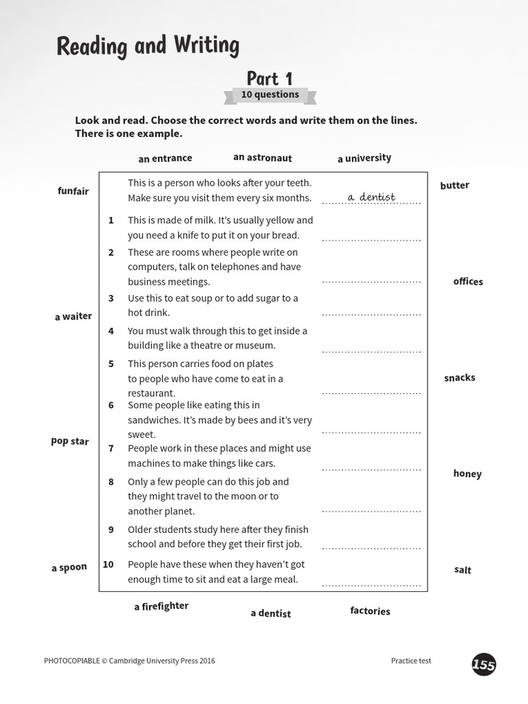 Flyers Test FULL | PDF