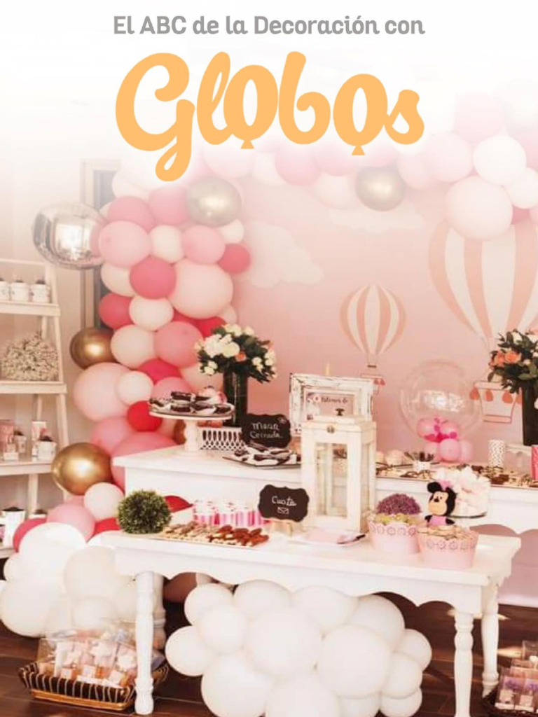 El ABC de La Decoración Con GLOBOS | PDF | Color | Azul
