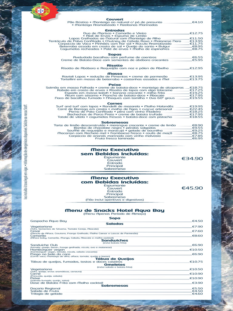 Menu-Lapa Bay_1 | PDF