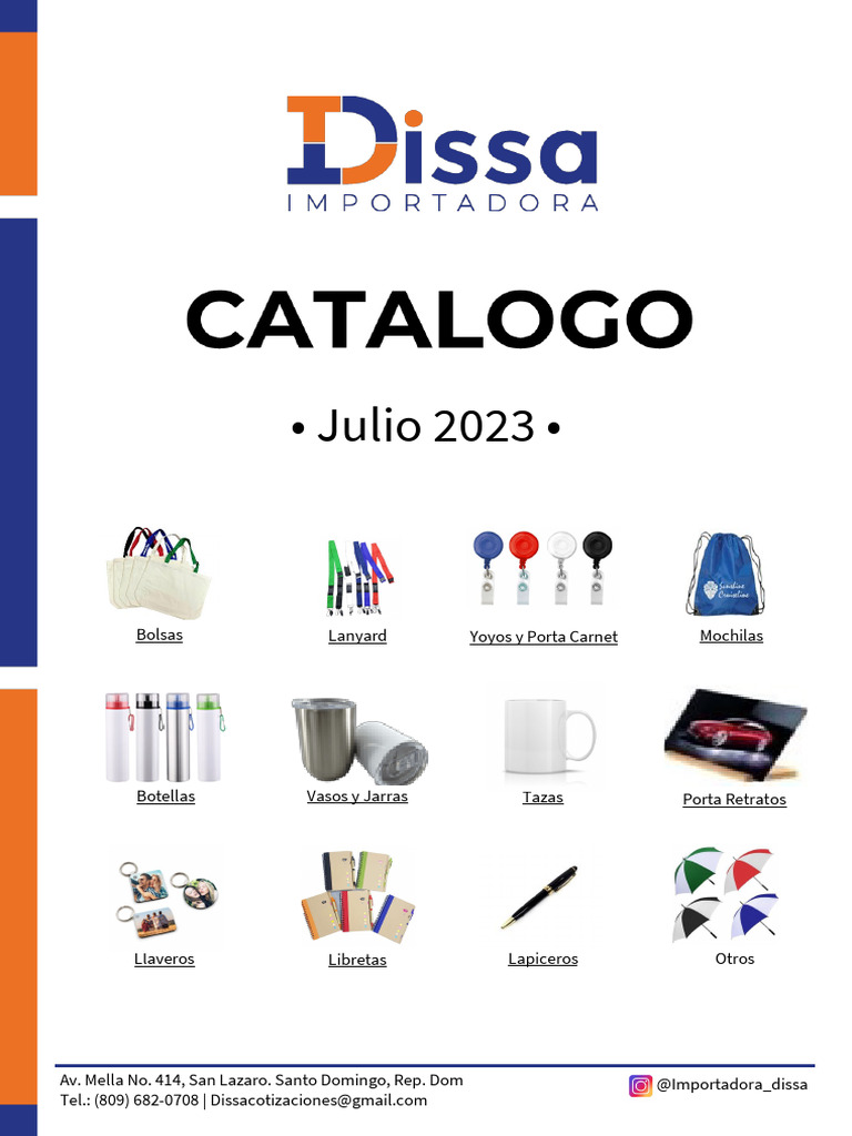 Catálogo de Productos Importadora Dissa | PDF