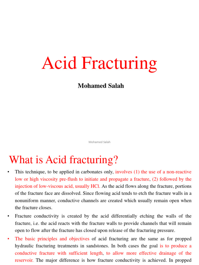 12 Acid Frac | PDF