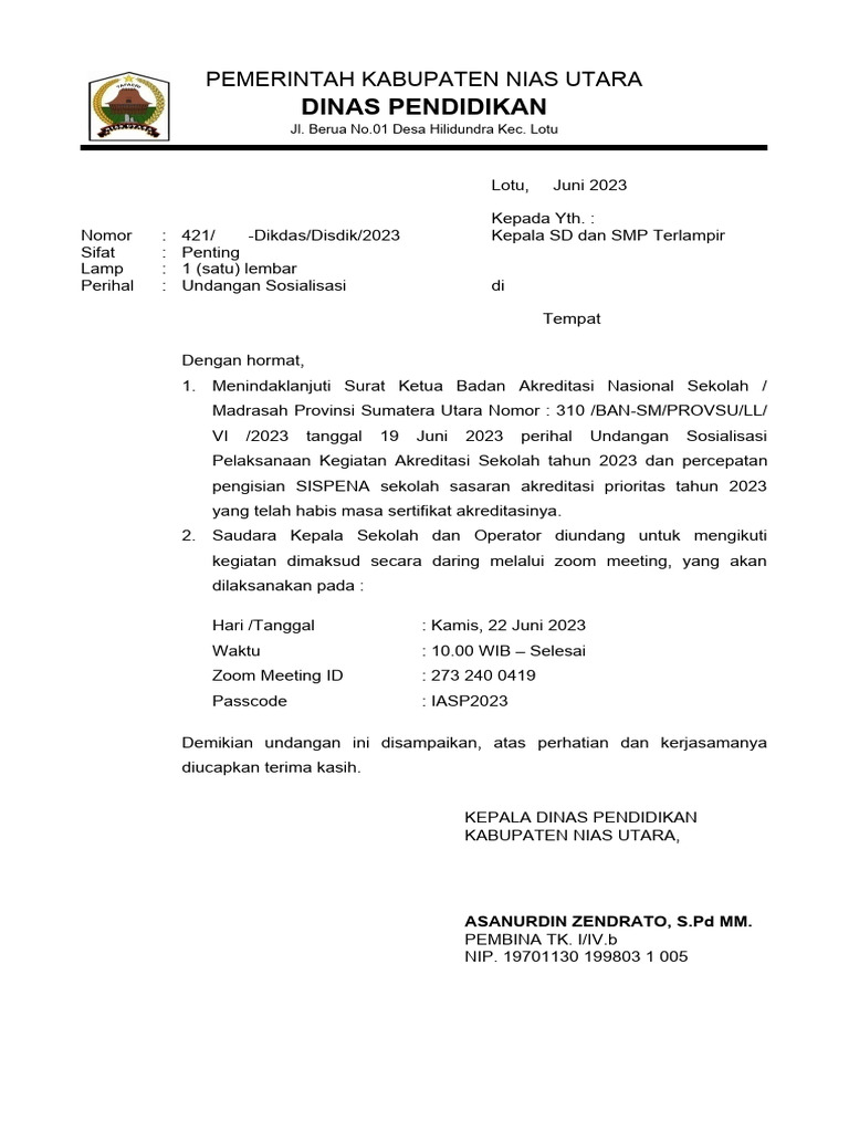 SPT Anotona Zalukhu | PDF