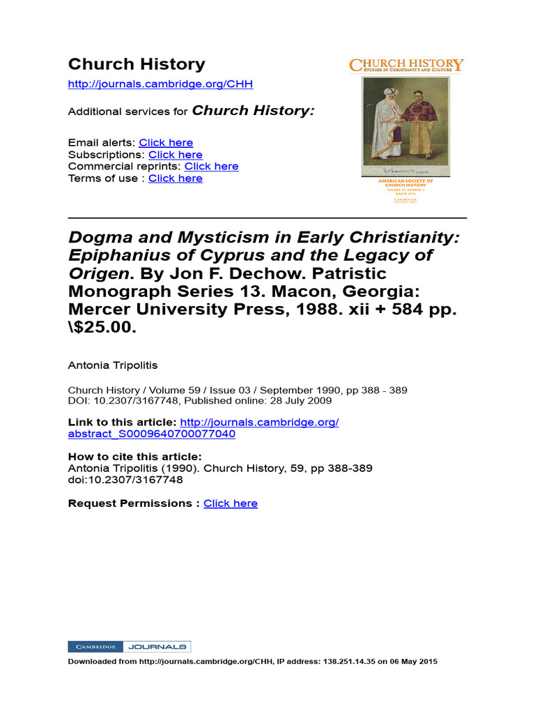 Church History | PDF