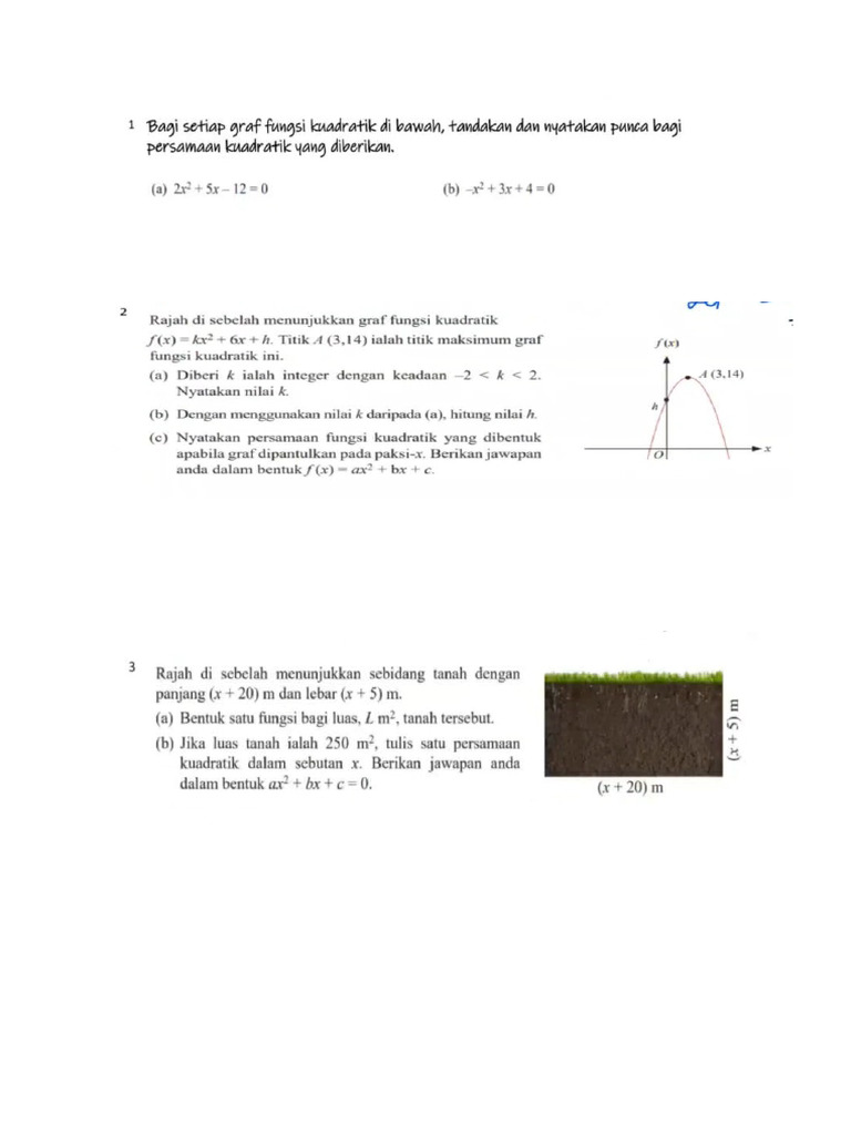 Persamaan Kuadratik | PDF