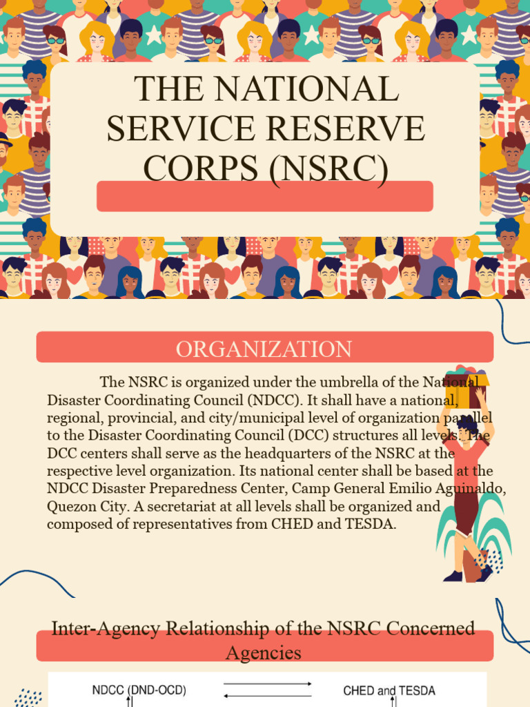 The National Service Reserve Corps | PDF