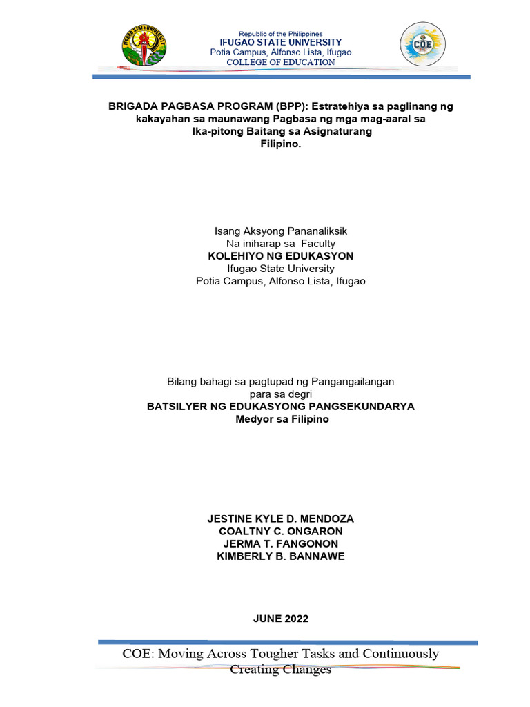 Jestine Final 1 | PDF