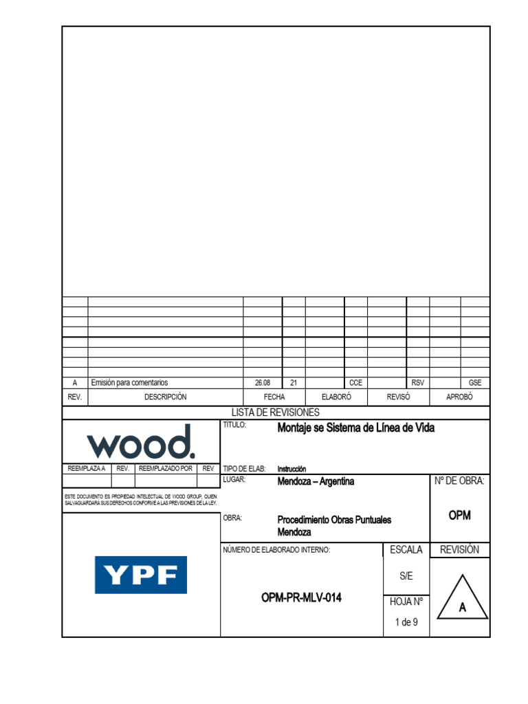 Opm PR MLV 014 A | PDF