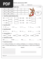 SJL Výstupná Písomka SJL 4. Ročník | PDF