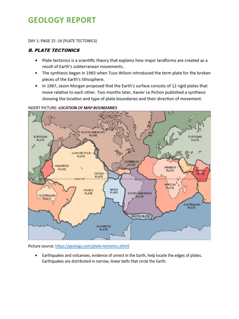 Geology Report | PDF