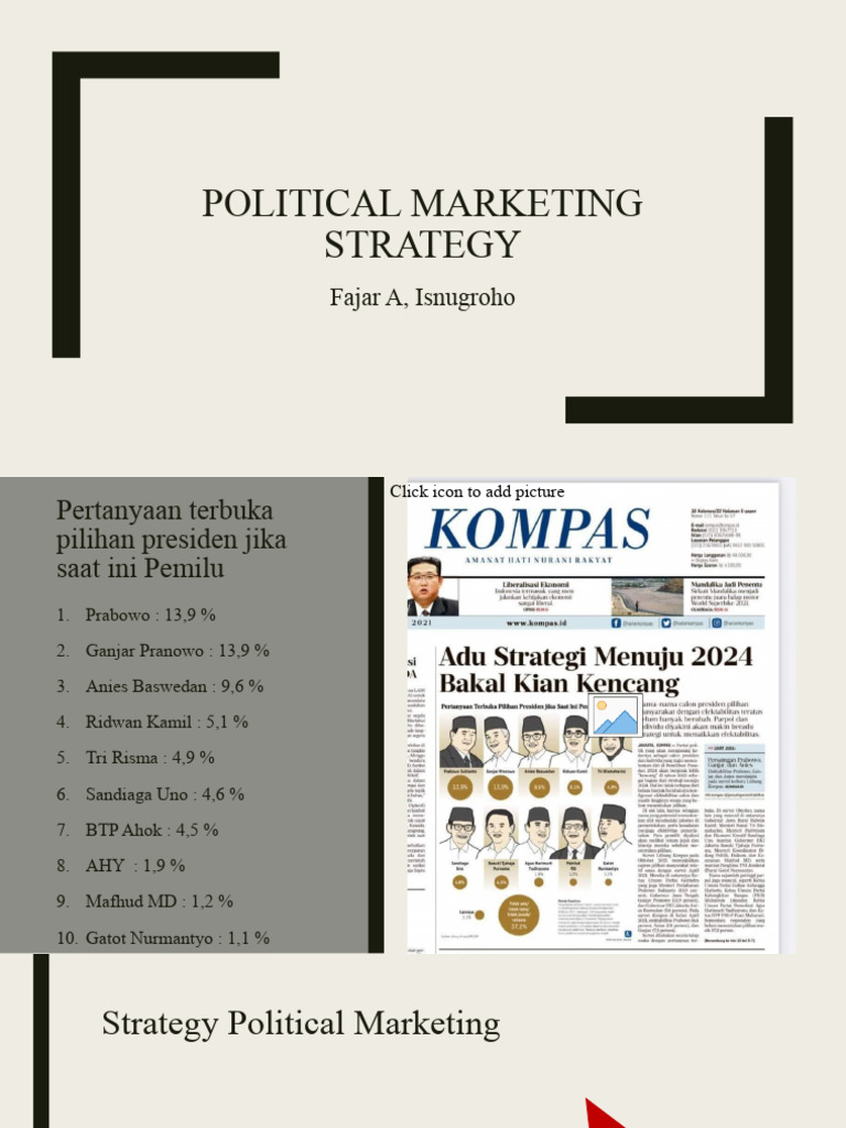 Strategi Marketing Politik | PDF