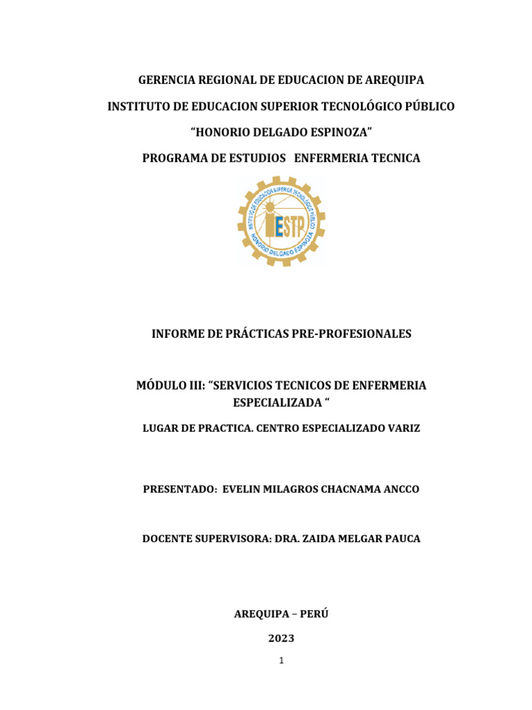 Informe de Modulo 3 | PDF