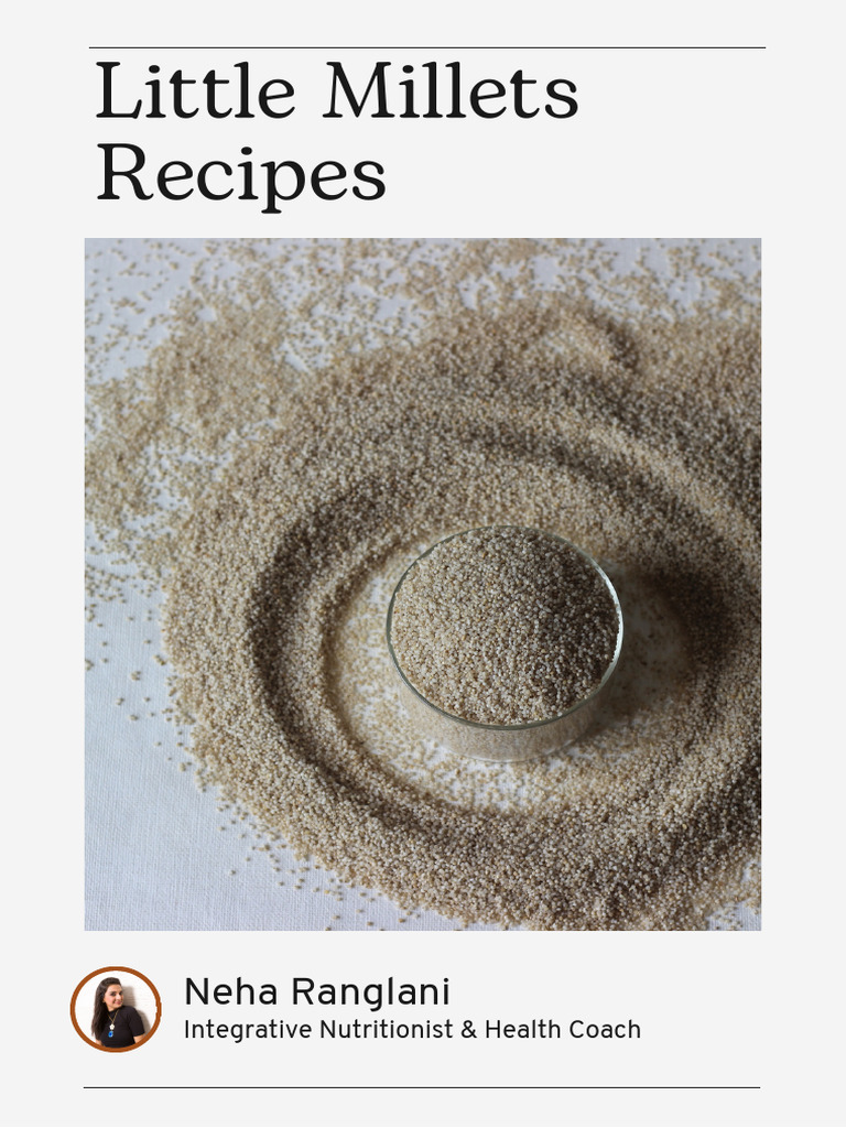 Little Millets Recipe - 20231016 - 122913 - 0000 | PDF