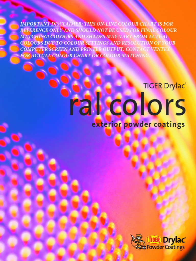 RAL Color Chart | PDF
