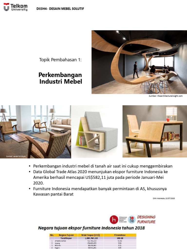 Perkembangan Desain Mebel - Compressed | PDF