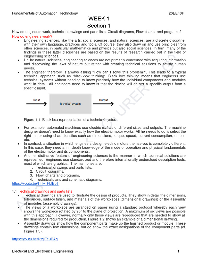 Fundamentals of Automation Technology | PDF | Teaching Methods ...