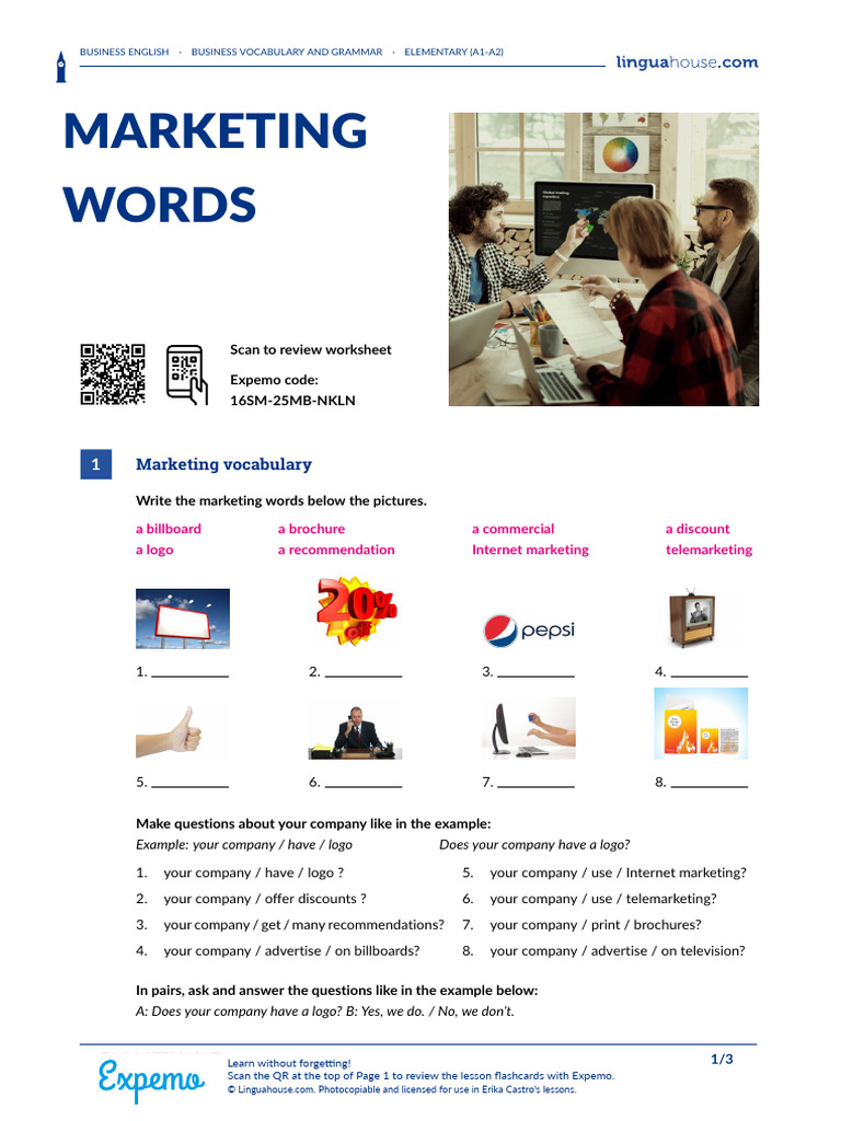 Marketing Words British English Student Ver2 | PDF | Consonant | Linguistics