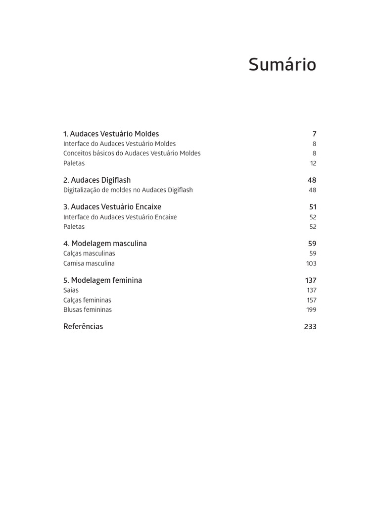 Guia Completo de Moldes Audaces | PDF