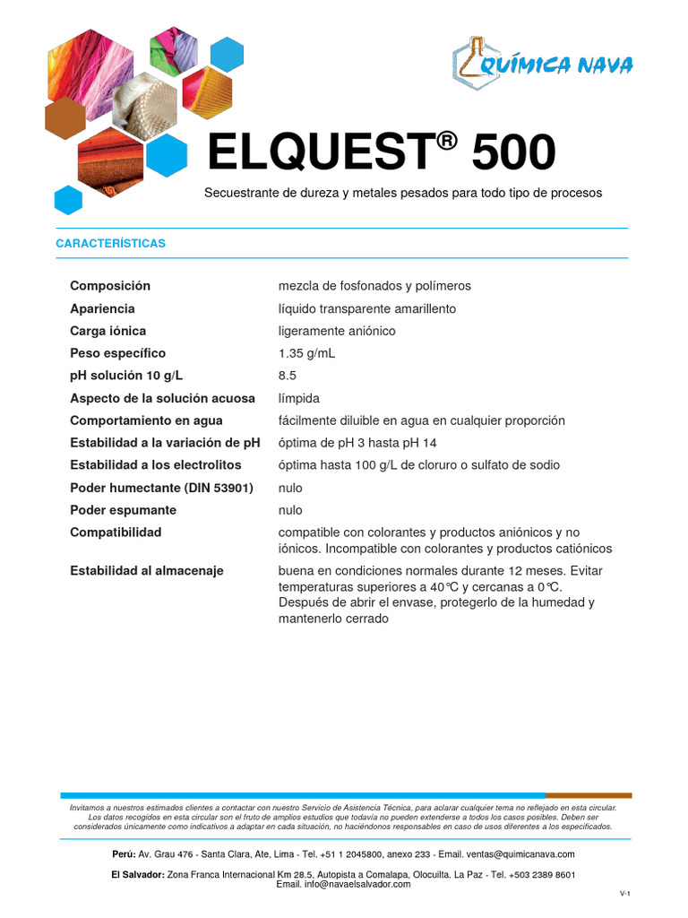 Elquest 500 | PDF