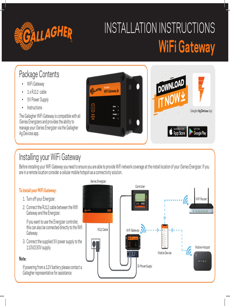 Wifi Gateway User Manual INT-original | PDF | Wi Fi | Electromagnetic ...