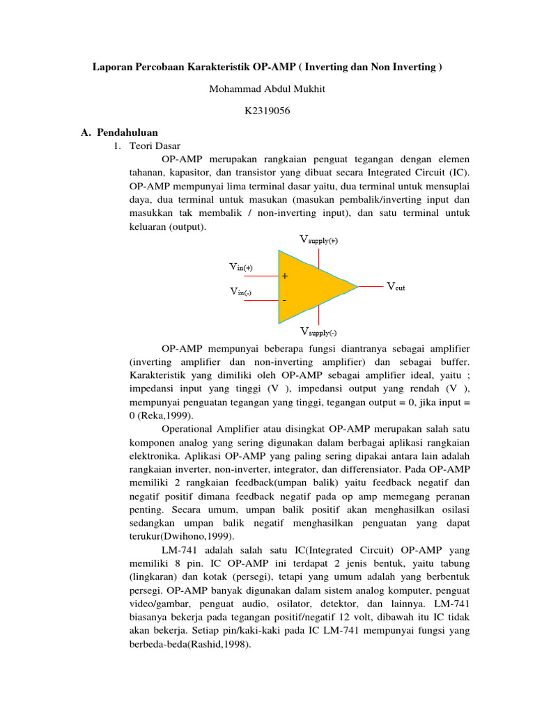 K2319056 - M A Mukhit - Laprak Elog | PDF | Sains & Matematika