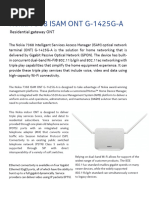 3FE-49937-AAAA-TCZZA-01-Nokia ONT G-1426G-A Product Guide | PDF | Wi Fi ...