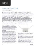 Nokia ONT G-2425G-A (External Antenna) | PDF | Computer Network | Wi Fi