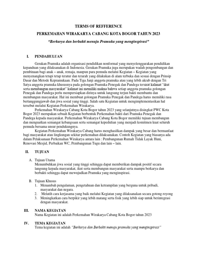 Tor PWC 2023 | PDF | Karier & Perkembangan