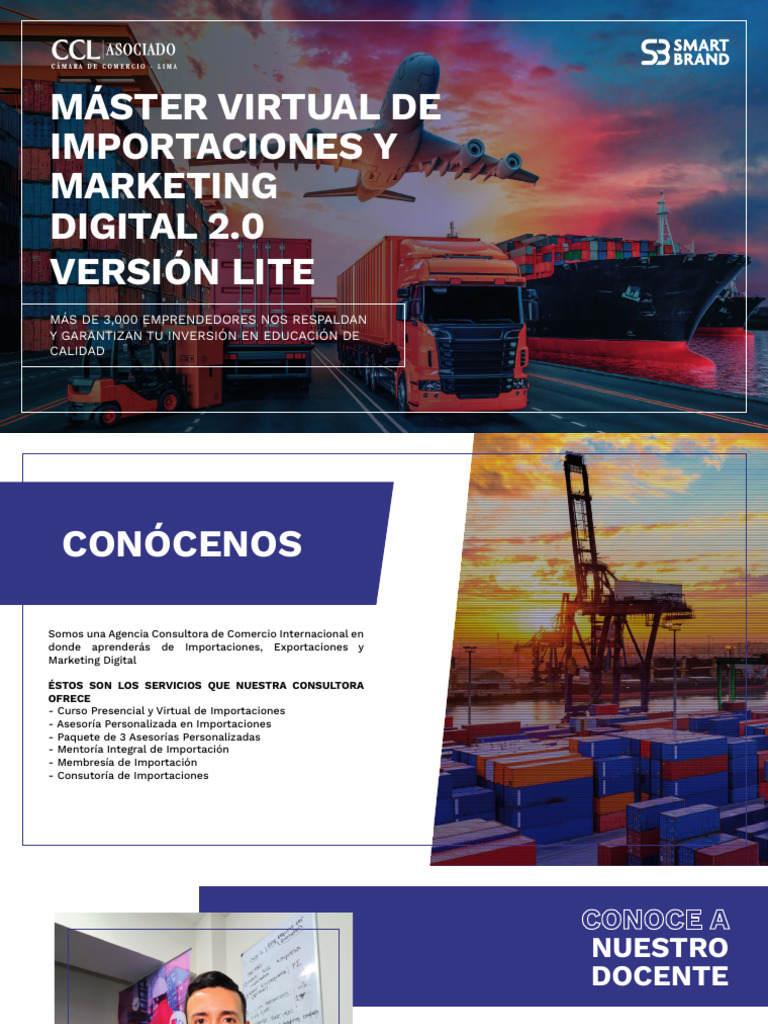 Temario Master Virtual Lite | PDF | Las compras en línea | Marketing