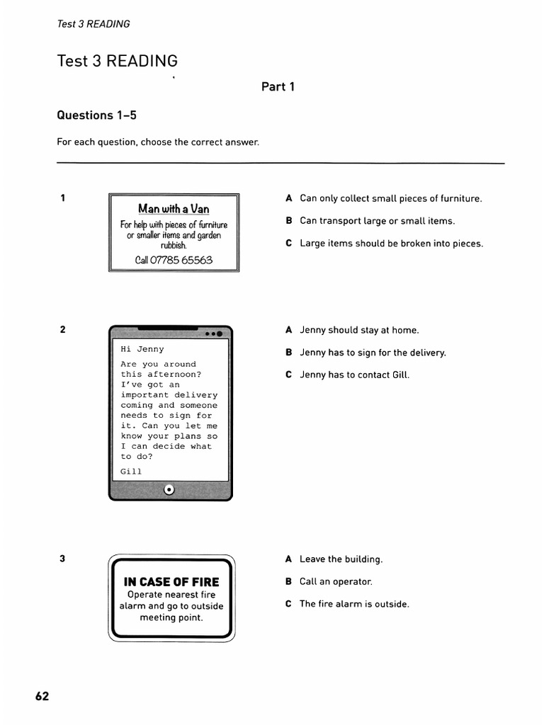 Test 3 Collins b1 | PDF