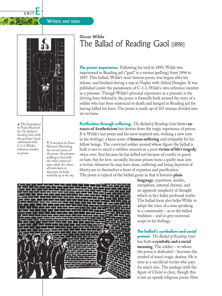 The Ballad of Reading Gaol | PDF