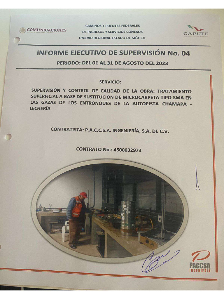 Informe de Supervision O4 | PDF