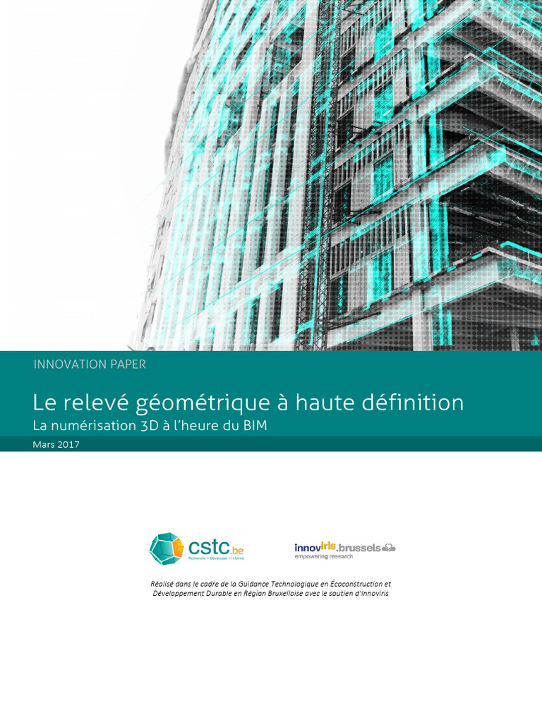 Scan3d - Relevé Géométrique À Haute Définition - CSTC | PDF