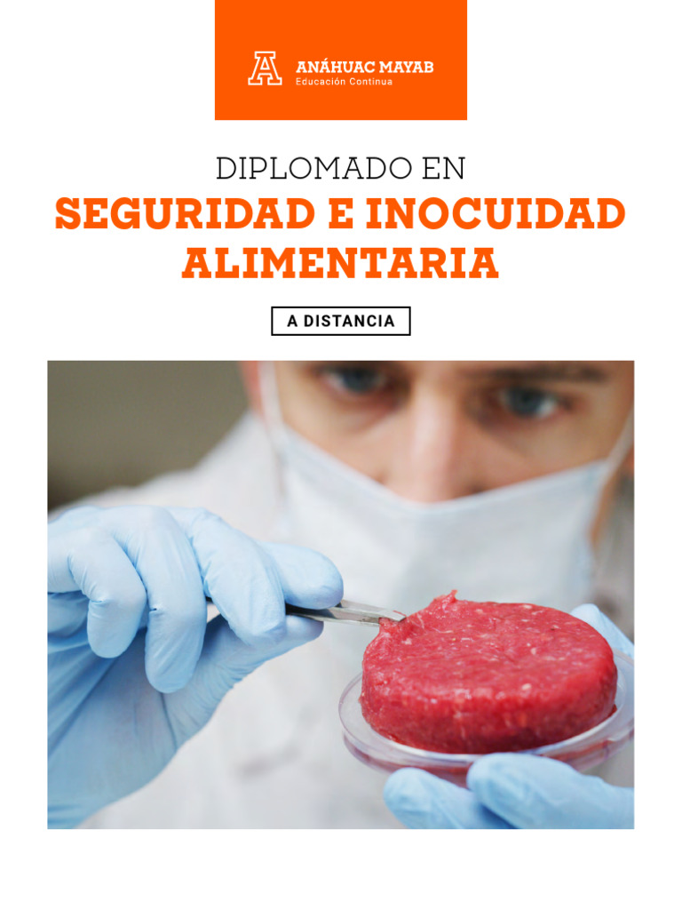 Brochure - Seguridad e Inocuidad Alimentaria | PDF | Análisis de Riesgo ...