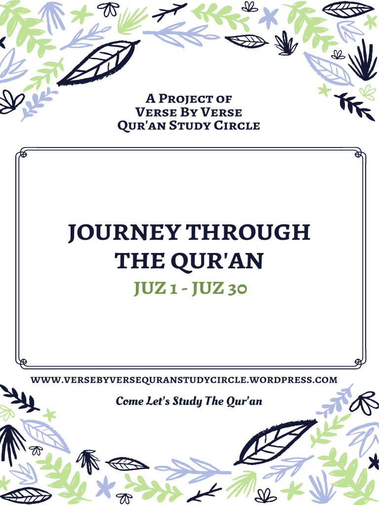 Journey Through The Quran Juz 1 15 | PDF