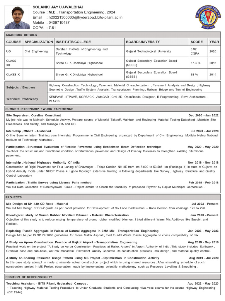 Resume Jay Solanki | PDF | Self-Improvement | Religion & Spirituality
