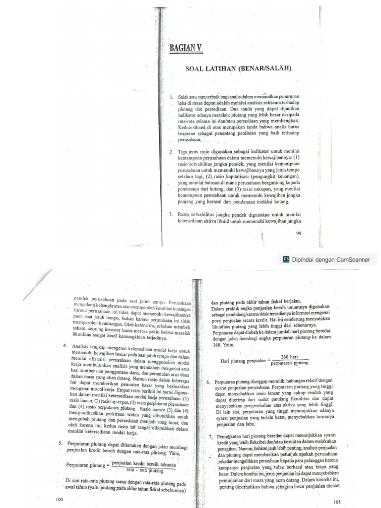 Latihan Soal. ALK-A | PDF