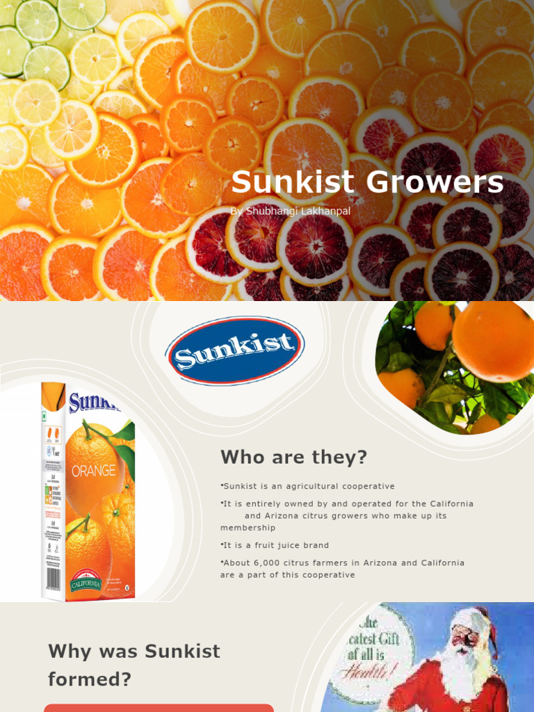 Sunkist Cooperative (Business Management) | PDF | Los Angeles County | California