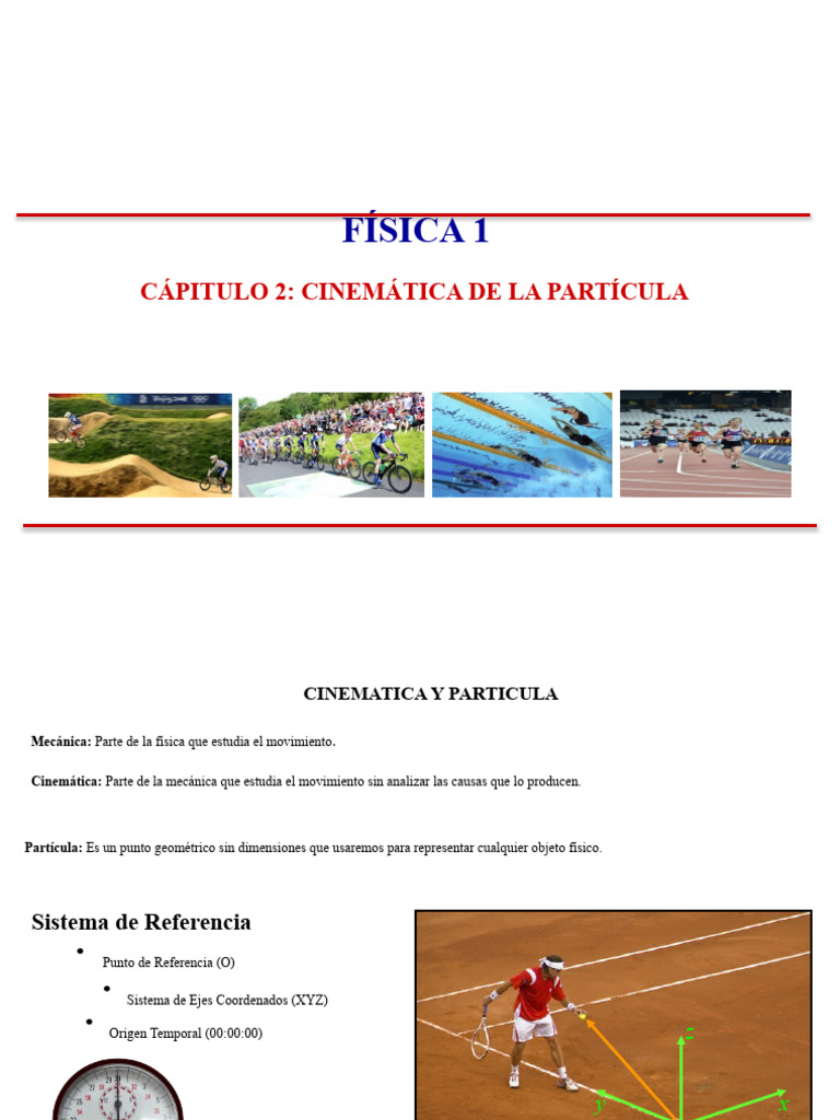 Cap 2 Cinematica | PDF | Cinemática | Relatividad general