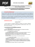 5ème H1 - Les Premiers Habitants de La Côte Divoire | PDF | Côte d'Ivoire