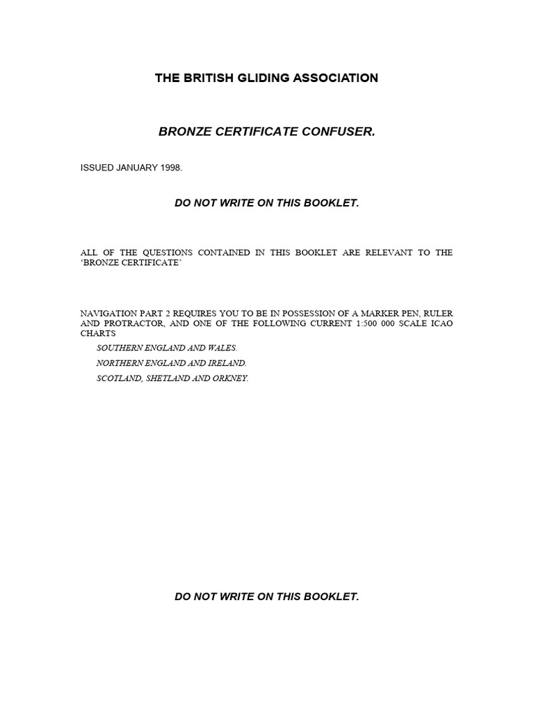 Bronze Confuser | PDF | Gliding | Hypoxia (Medical)