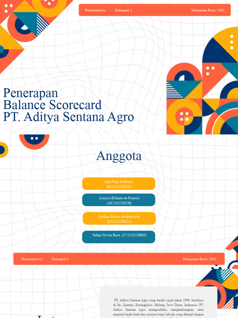 Contoh Kasus Balance Scorecard KEL 3 | PDF Contoh Kasus Balance Scorecard KEL 3 | PDF