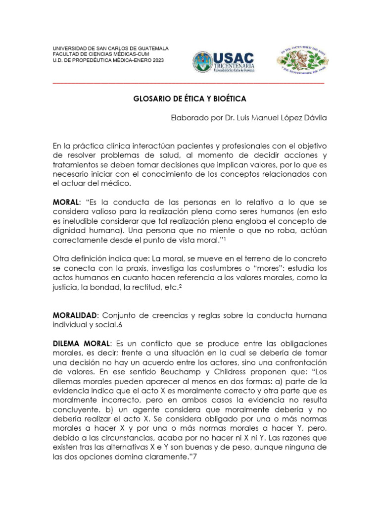 Prope 2023 | PDF | Bioética | Moralidad