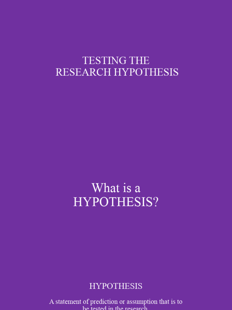 Testing The Pdf Statistical Significance Hypothesis
