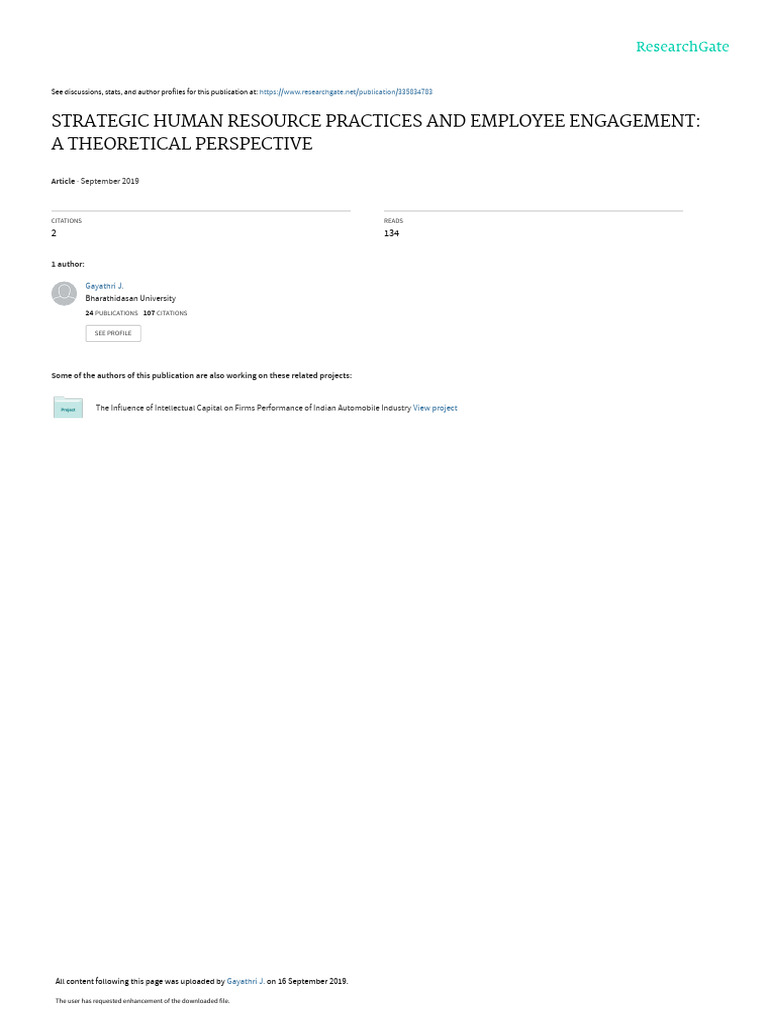 STRATEGIC_HUMAN_RESOURCE_PRACTICES_AND_EMPLOYEE | PDF | Human Resource ...