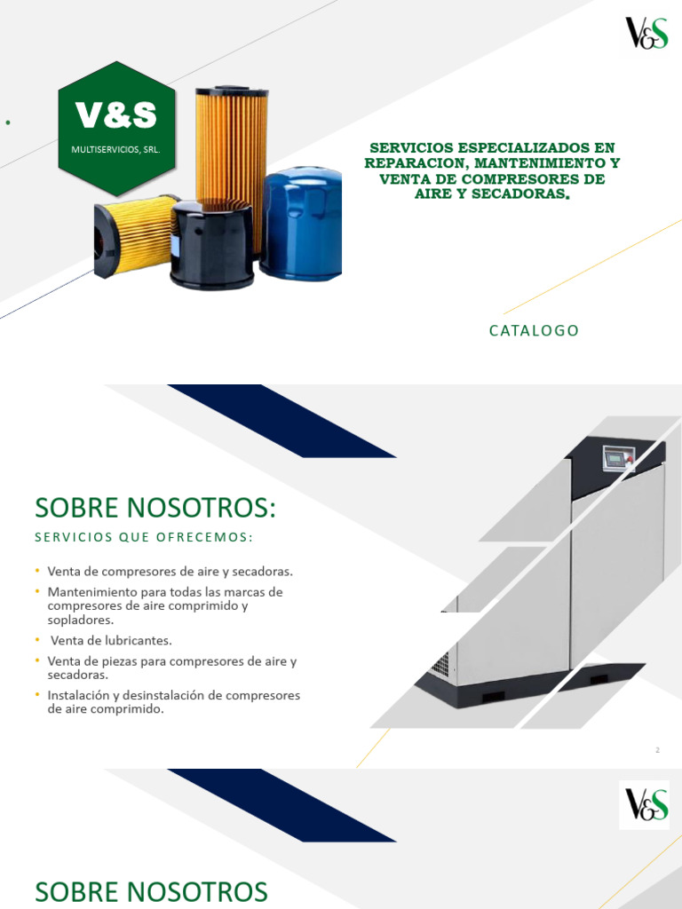 OFERTA DE SERVICIOS V&S MULTISERVICIOS. | PDF