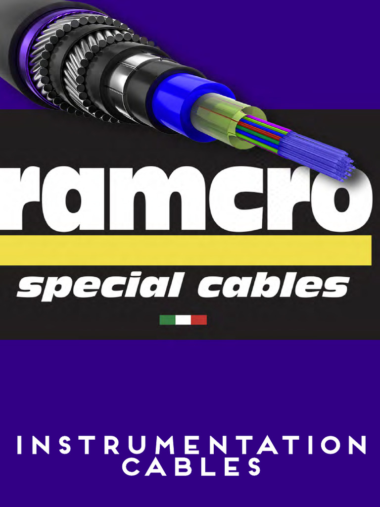 Ramcro Instruments Cable - Catalogue | Download Free PDF | Polyvinyl ...