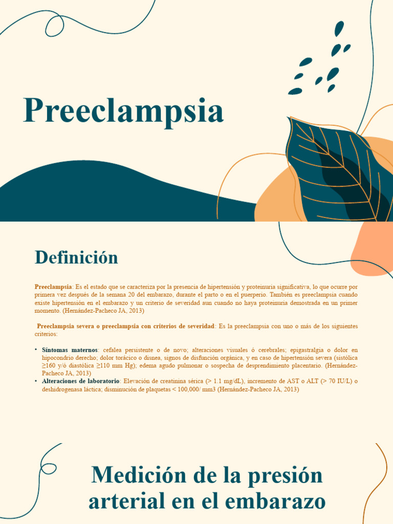 Preeclampsia MIP | PDF | Hipertensión | Salud pública