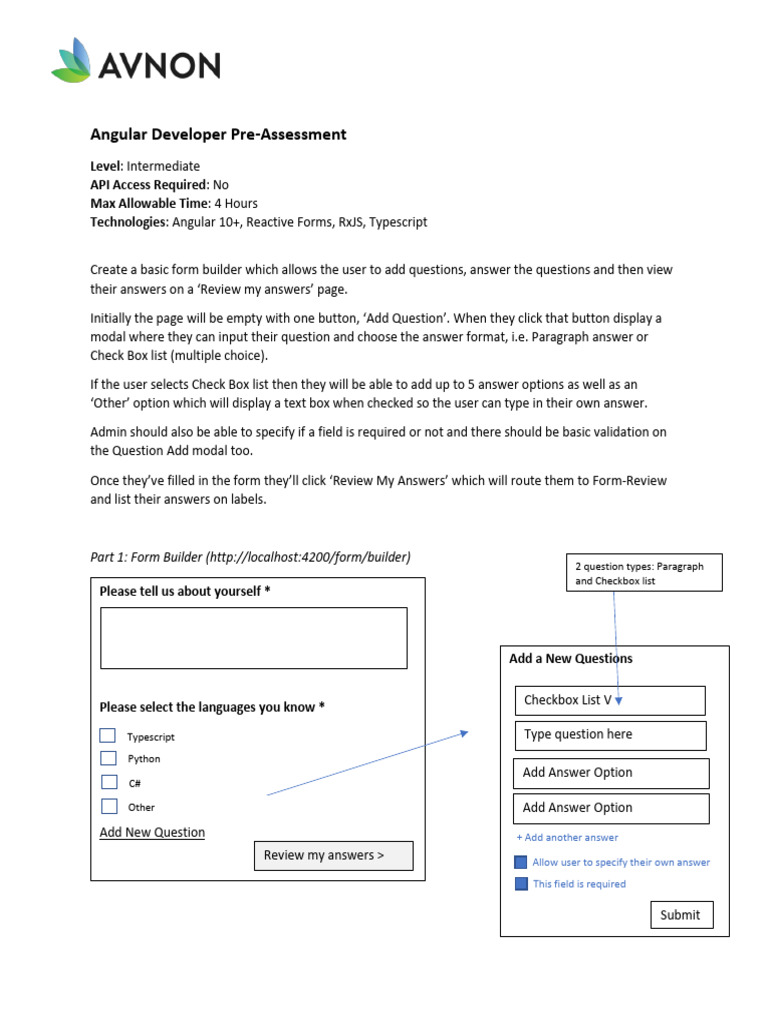 Angular Assessment | PDF | Software Development | Information Technology Angular Assessment | PDF | Software Development | Information Technology